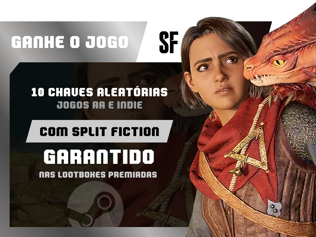 Lootbox SPLIT FICTION — 10 Chaves Aleatórias | Mais Loot